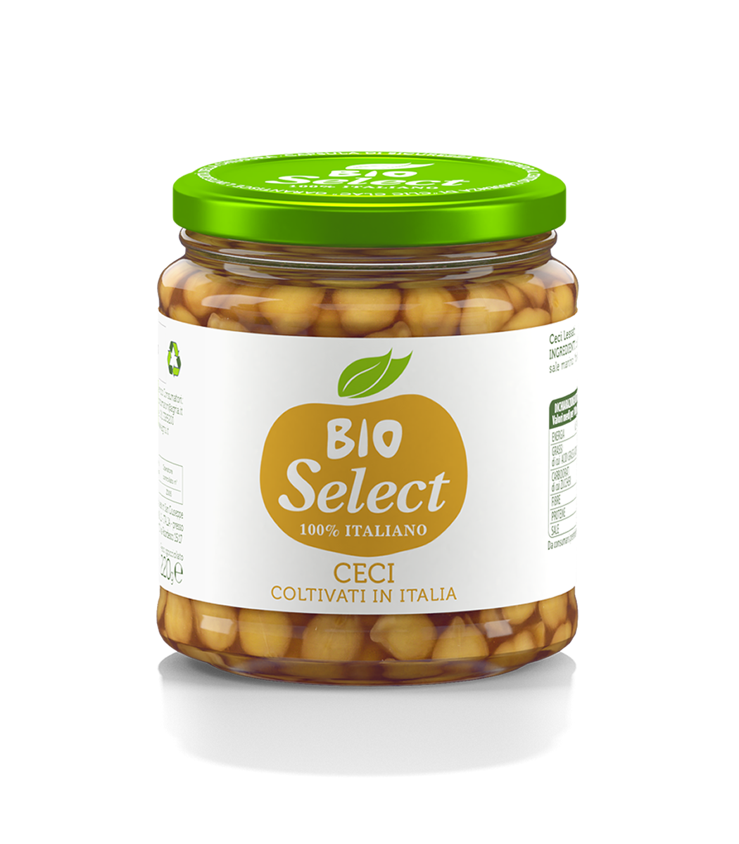 Ceci lessati Bio – Legumi Select