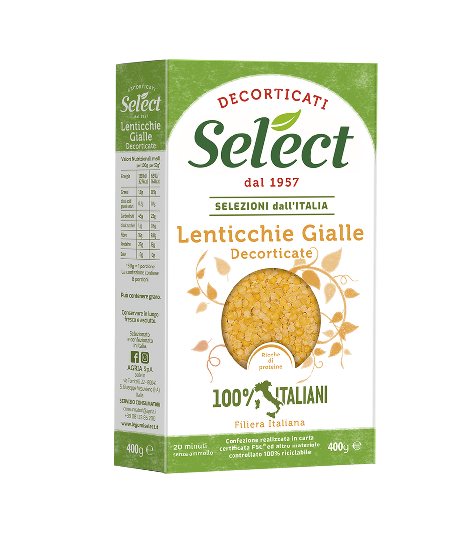Decorticati dall'Italia – Legumi Select